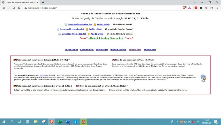 Come Connettersi alla Rete Kad di eMule - La Guida Definitiva