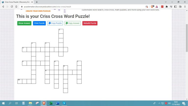 Come Creare un Cruciverba Online Gratis