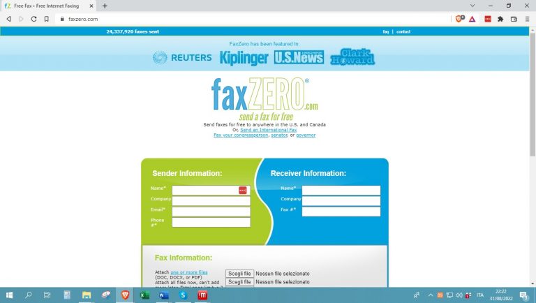 Come Inviare Fax Online Gratis: gli 8 Migliori Servizi